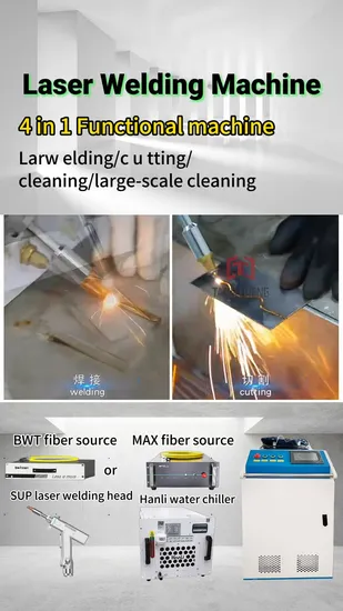 Four in One Handheld Laser Welding Machine Tcc | Guangzhou Laser Parts ...
